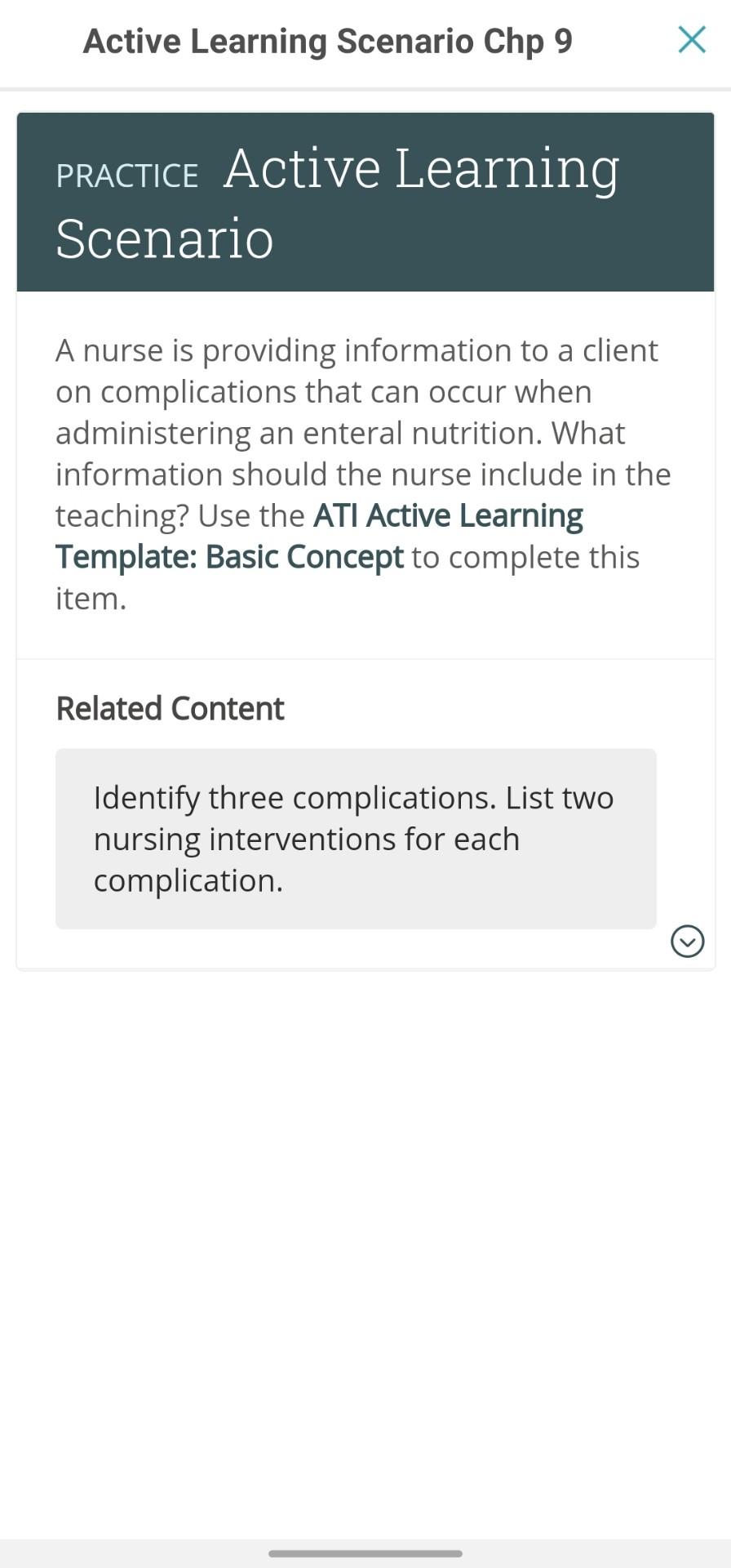 Solved Active Learning Scenario Chp 9 X Х PRACTICE Active | Chegg.com