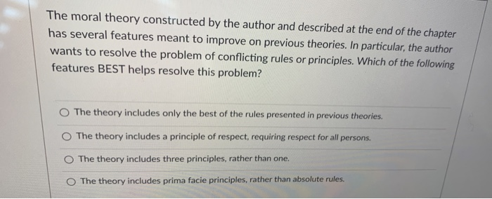 this is for class Phil 2306 intro to ethics can i get | Chegg.com