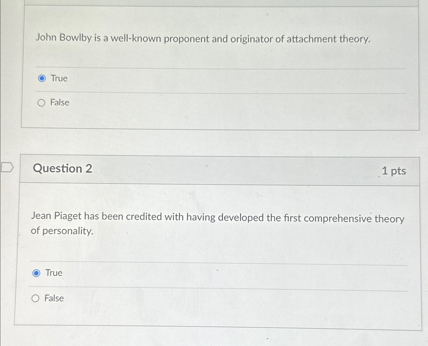 Solved John Bowlby is a well-known proponent and originator | Chegg.com