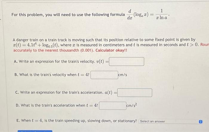 Solved For this problem, you will need to use the following | Chegg.com