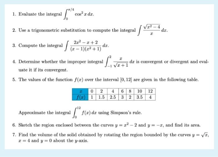 Solved can someone do all these problem with detailed show | Chegg.com