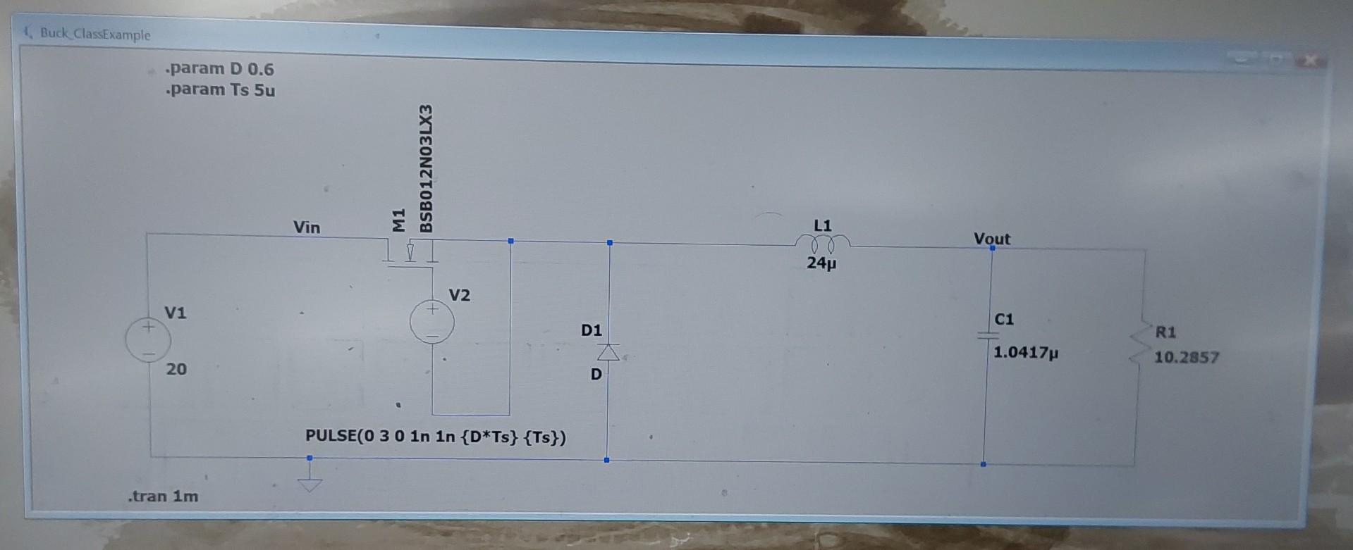 Solved Play with the attached LTSPICE model (Class example) | Chegg.com