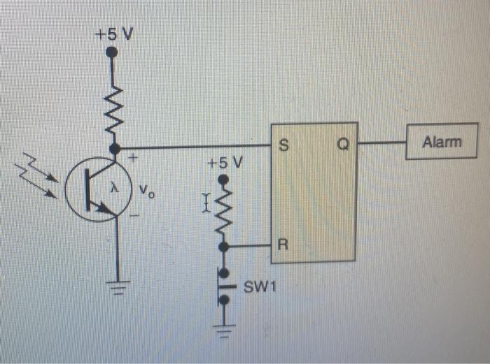 Solved 1. What is the normal resting state of the NOR latch | Chegg.com