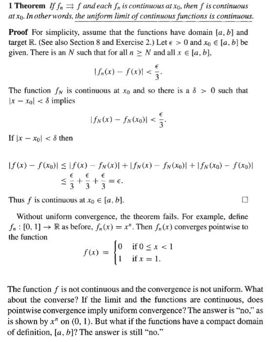 Solved 3. Let fn:[a,b]→R be a sequence of piecewise | Chegg.com