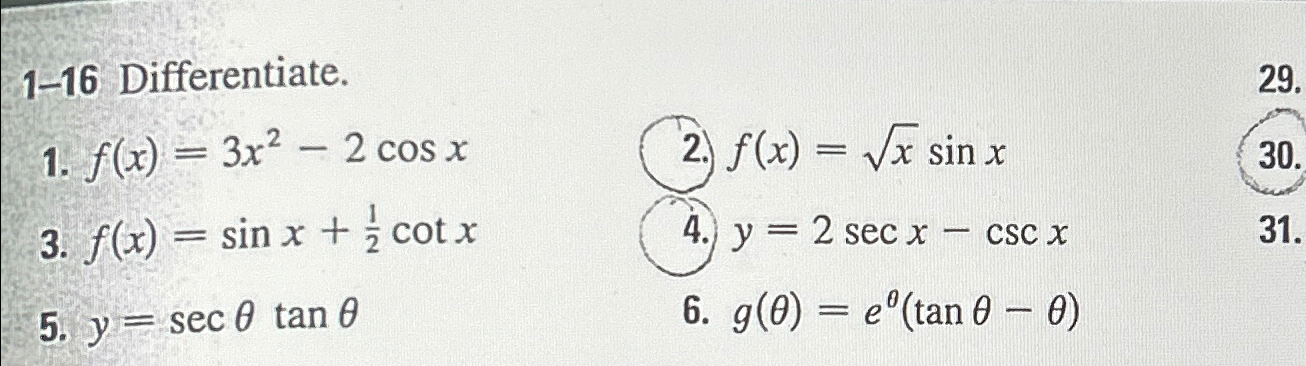 Solved 1-16 | Chegg.com