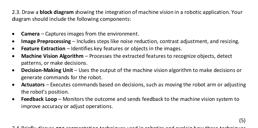 Solved 2.3. ﻿Draw a block diagram showing the integration of | Chegg.com