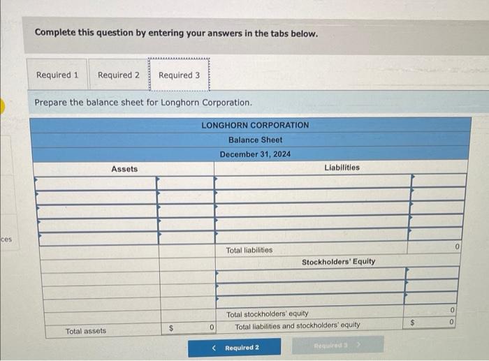 Solved Problem 1-3A (Static) Prepare financial statements | Chegg.com