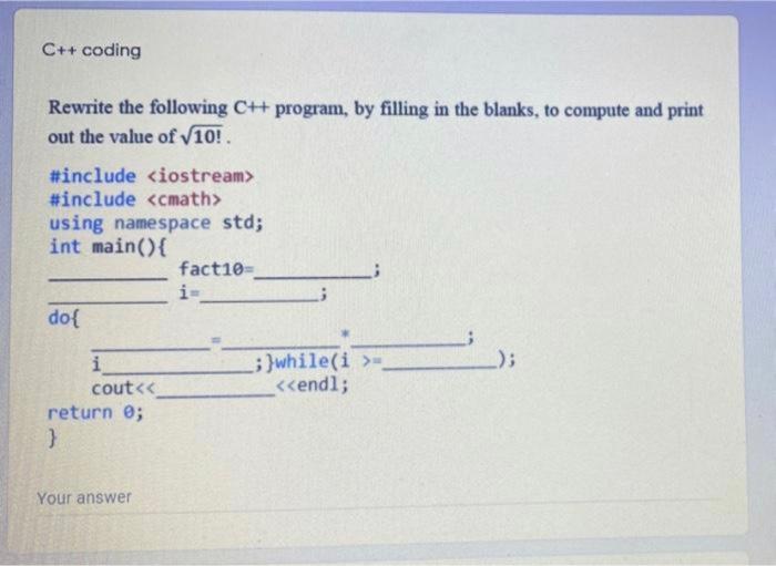 Solved C Coding Rewrite The Following C Program By 
