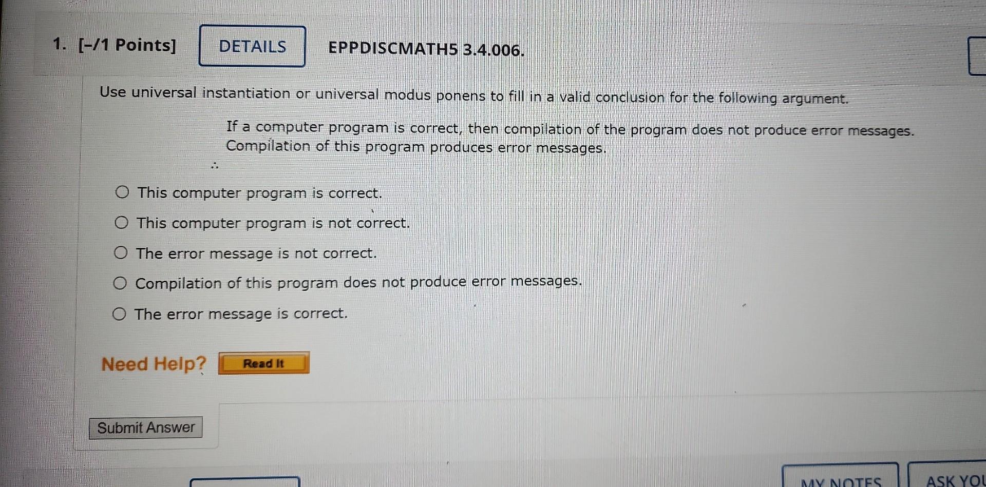 Solved Use universal instantiation or universal modus ponens | Chegg.com