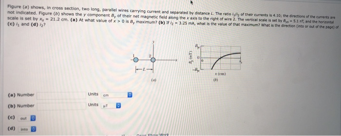 Solved Figure (a) shows, in cross section, two long, | Chegg.com