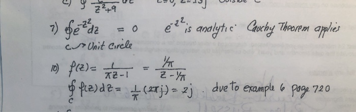 Solved Cauchy's Integral Theorem Applicable? Integrate f(z) | Chegg.com