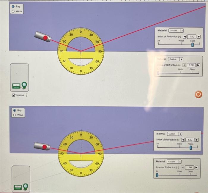 - Part A - The Law of Reflection: Part B - | Chegg.com