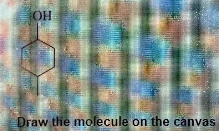Solved OH Draw the molecule on the canvas OH CH3-CH2-C-CH3 | Chegg.com