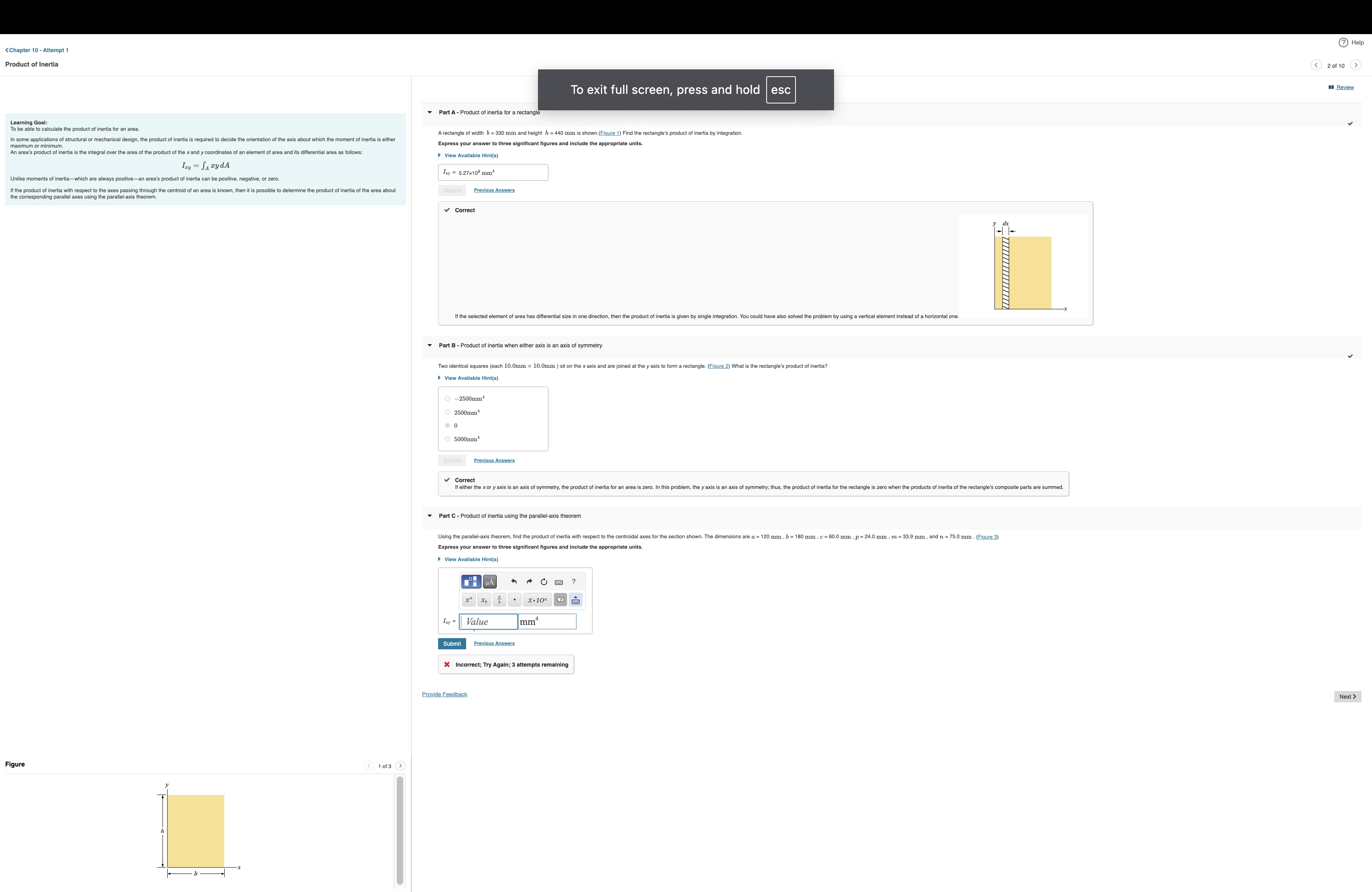 Learning Goal: To be able to calculate the product of | Chegg.com