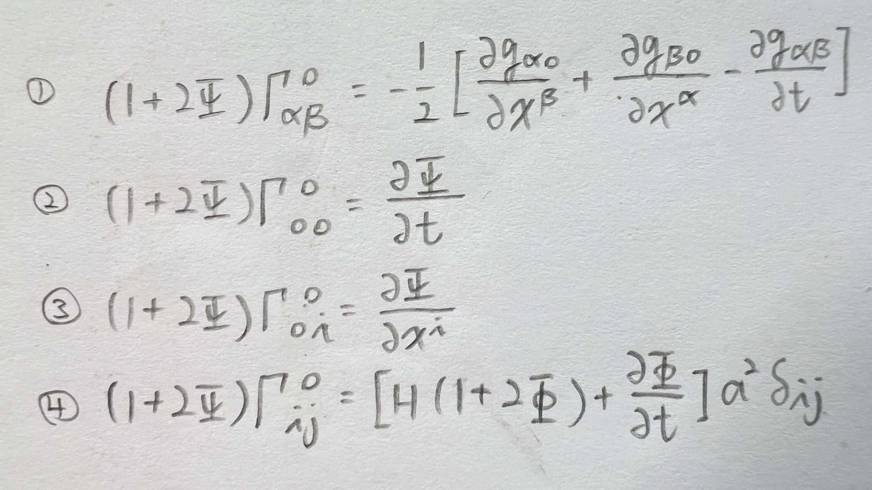 Solved Please write down the process by using Christoffel | Chegg.com