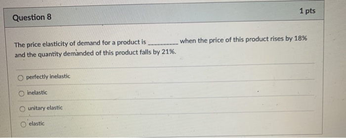 Solved 1 pts Question 8 when the price of this product rises | Chegg.com Solved 1 pts Question 8 when the price of this product rises | Chegg.com
