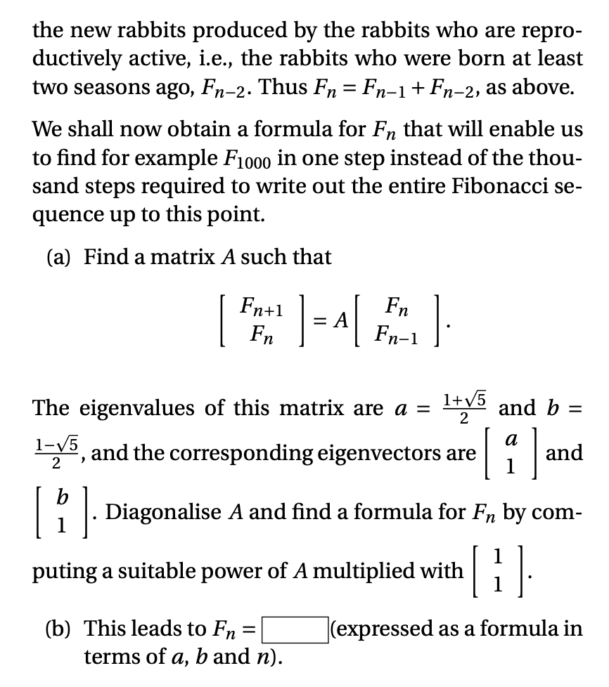 [Solved]: 8.2.7. The Fibonacci sequence is a sequence of n