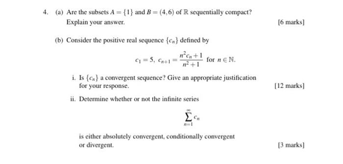 Solved 5. (a) Prove that if {x} is a bounded real sequence, | Chegg.com