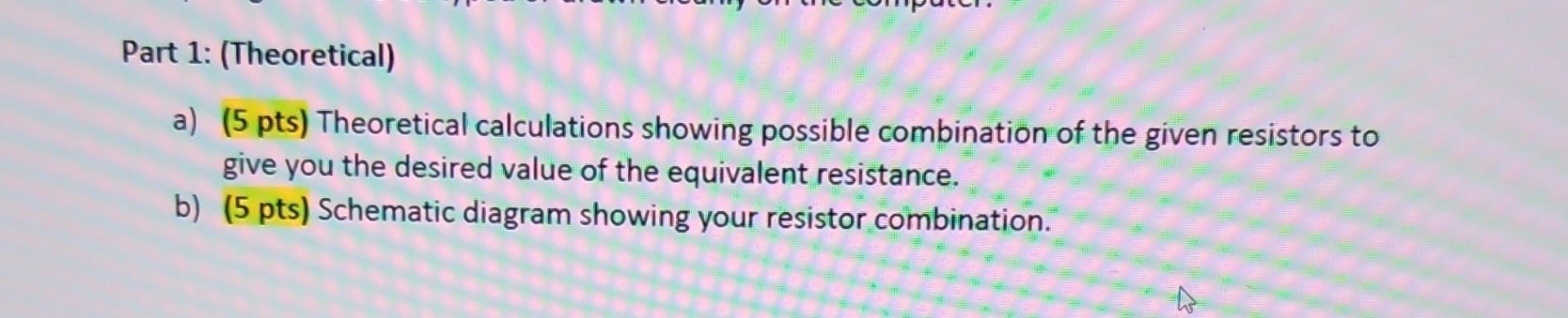 Solved \begin{tabular}{|c|r|r|l|} \hline 1 & Resistors & | Chegg.com