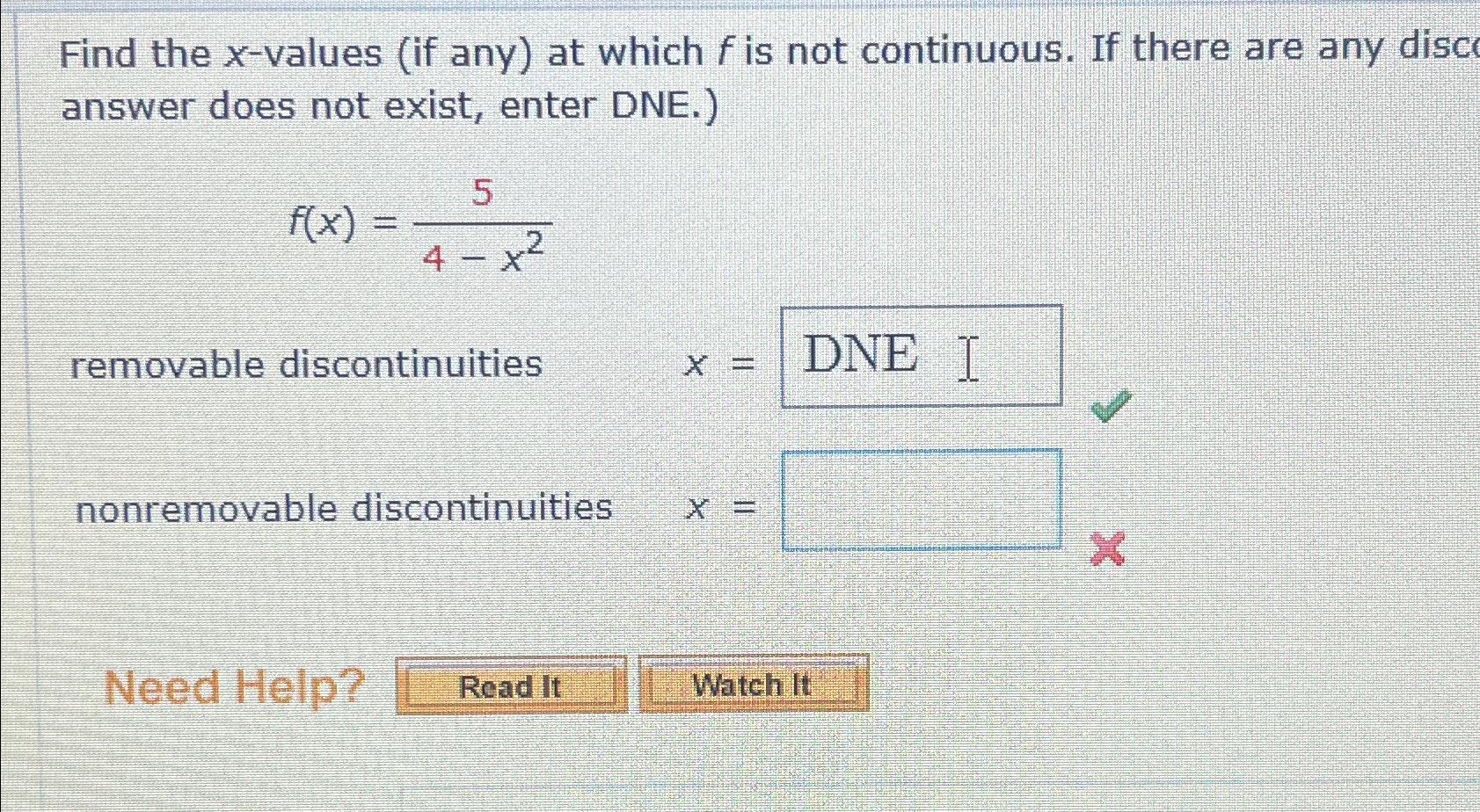 Solved Find the x-values (if any) ﻿at which f ﻿is not | Chegg.com