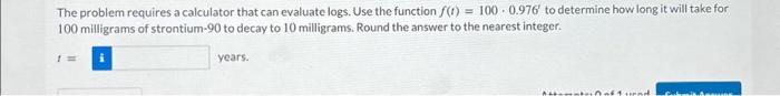 Solved The problem requires a calculator that can evaluate | Chegg.com