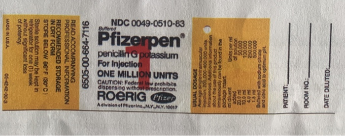 Solved 22. Order: Penicillin G potassium 300,000 units IM | Chegg.com