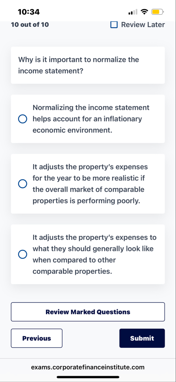 Solved 10:3410 ﻿out of 10Review LaterWhy is it important to | Chegg.com