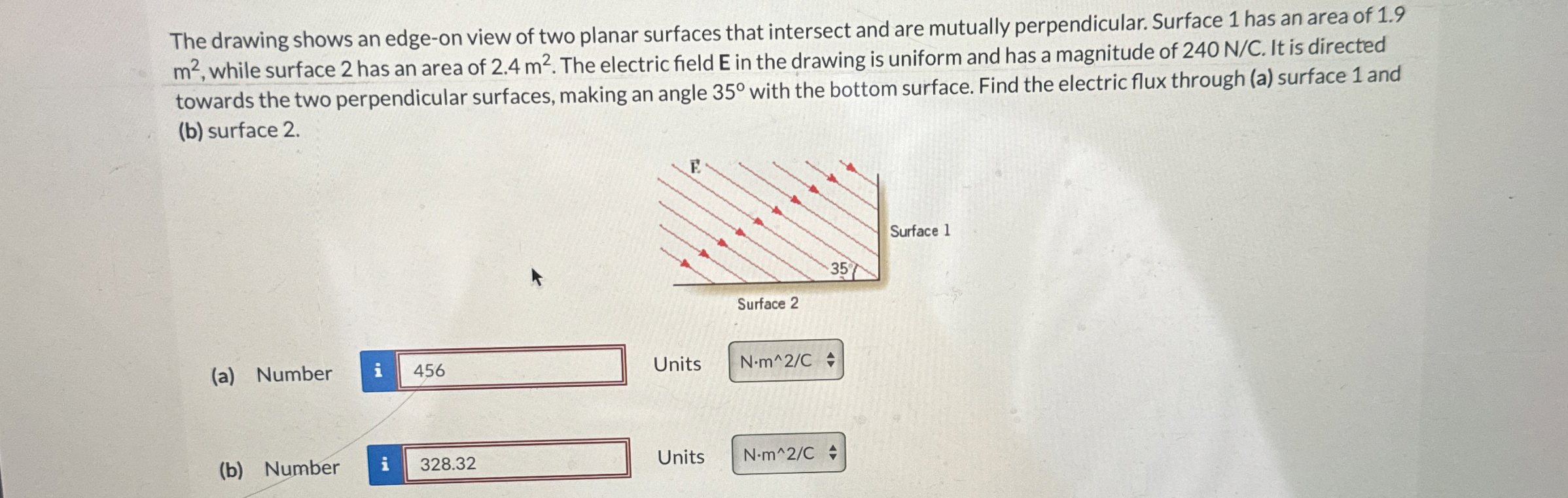 Solved The drawing shows an edge-on view of two planar | Chegg.com