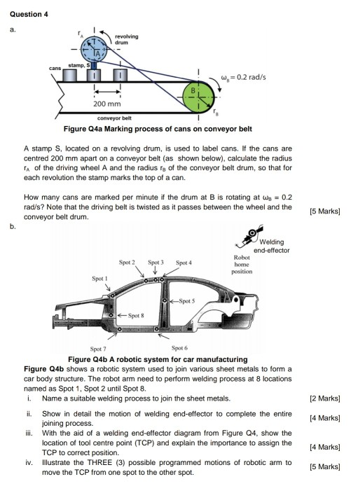 Solved Automation and robotics subject.Please help me answer | Chegg.com