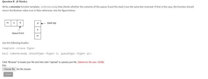 Question A (12 Marks) Implement the function | Chegg.com