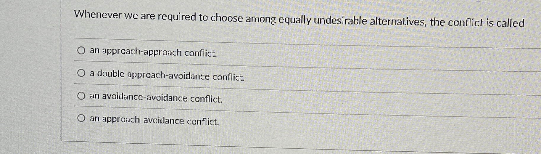 Solved Whenever we are required to choose among equally | Chegg.com