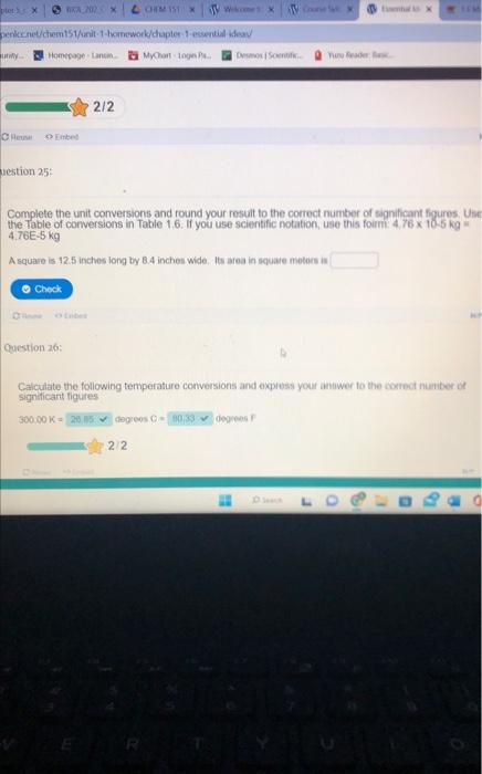Solved Complete the unit conversions and round your result | Chegg.com