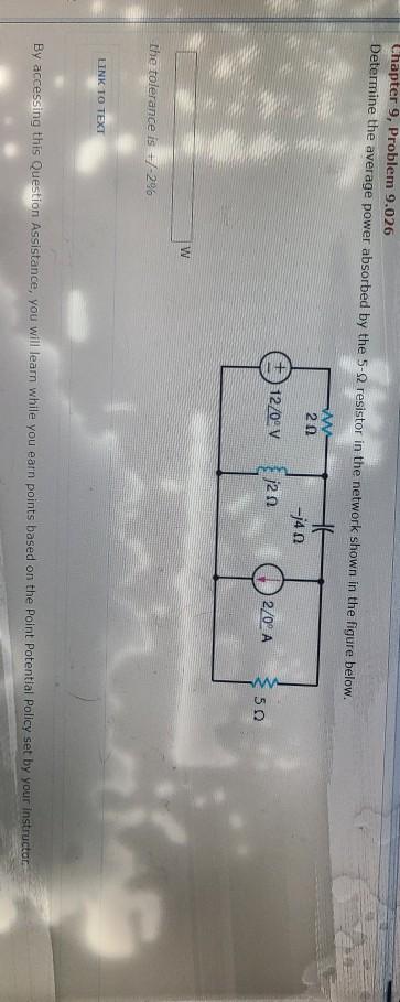 Solved Chapter 9 Problem 9026 Determine The Average Power 4572