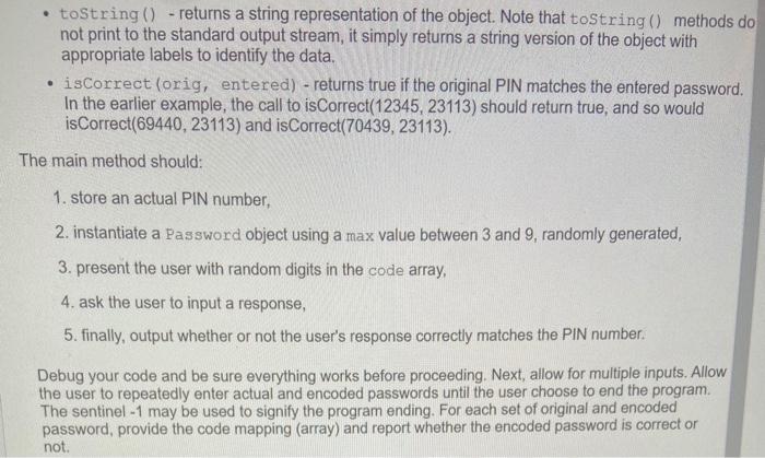 Solved Encoding Passwords v1.0 In this assignment, you will | Chegg.com