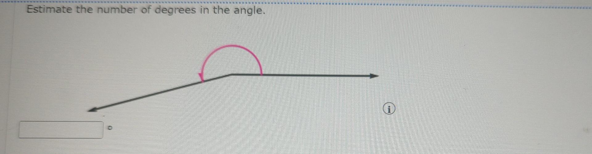 Solved Estimate the number of degrees in the angle. | Chegg.com