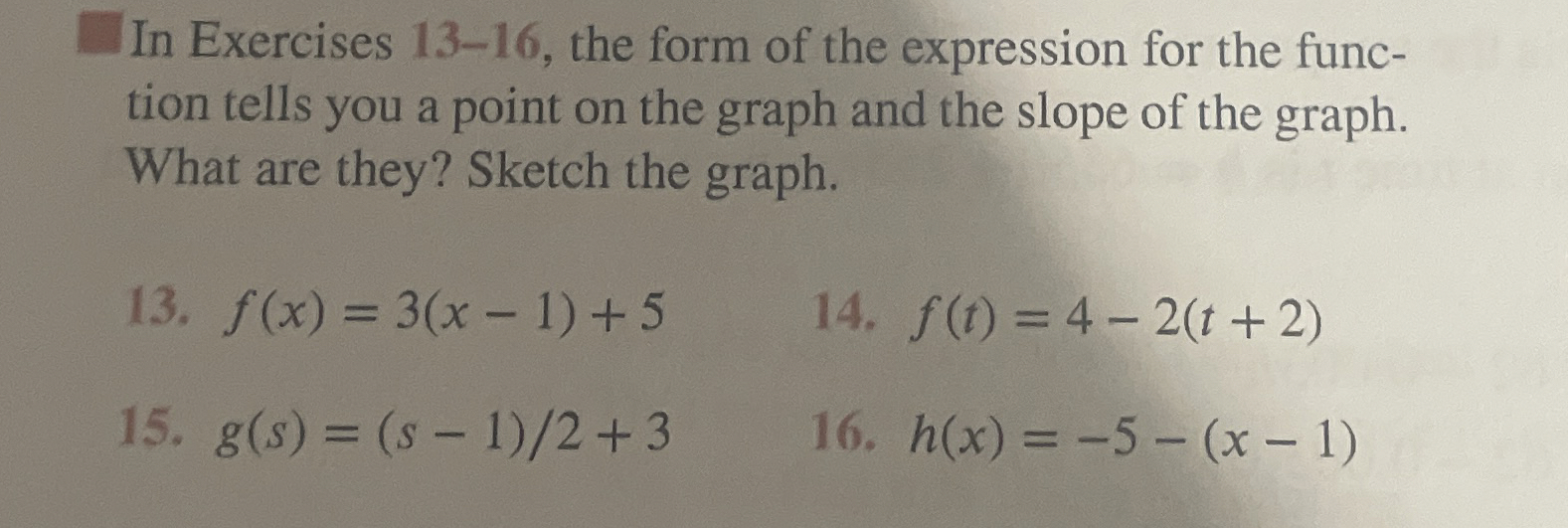 Solved In Exercises 13-16, ﻿the form of the expression for | Chegg.com