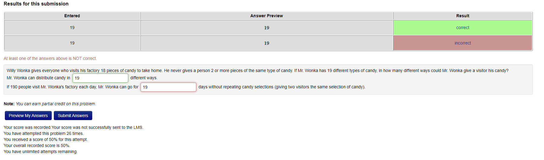 Solved ive tried .1, 0.1, 1/10, 19, ﻿and 10. ﻿None of this | Chegg.com