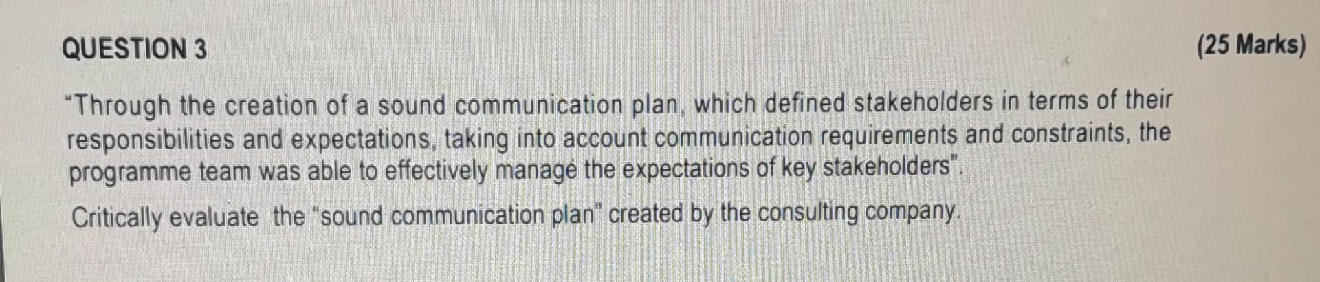 QUESTION 3 "Through the creation of a sound | Chegg.com