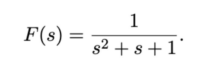 Solved Complete the square of the denominator and use the | Chegg.com
