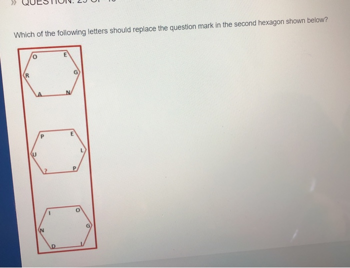 Solved Which of the following letters should replace the | Chegg.com
