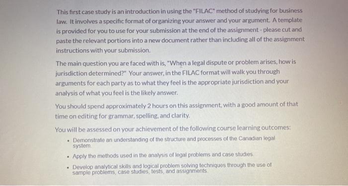 This first case study is an introduction in using the | Chegg.com