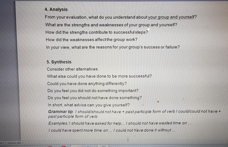 1 • Topic: Working on the Research Proposal in a | Chegg.com