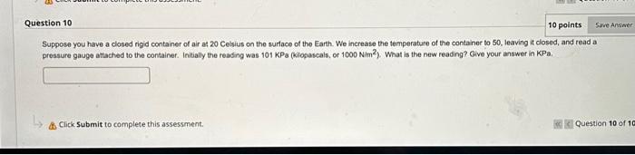 Solved Suppose you have a closed rigid container of air at | Chegg.com