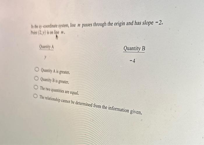 Solved In teexy-coordinate system, line m passes through the | Chegg.com