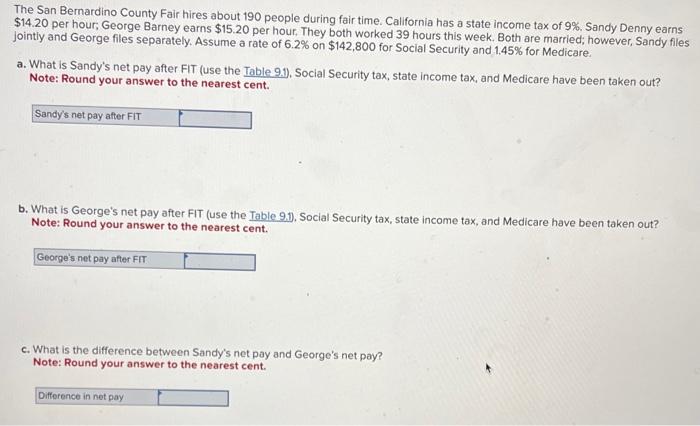 The San Bernardino County Fair hires about 190 people | Chegg.com