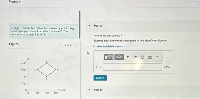 Solved (Figure 1) shows two different processes by which 1.0 | Chegg.com