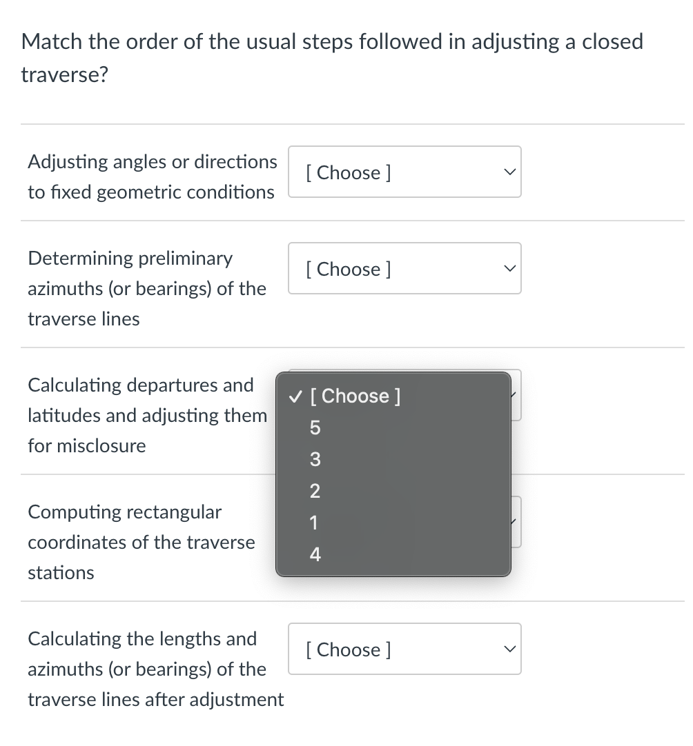 Solved Calculating the lengths andazimuths (or bearings) ﻿of | Chegg.com