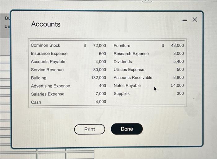 Solved Accounts | Chegg.com