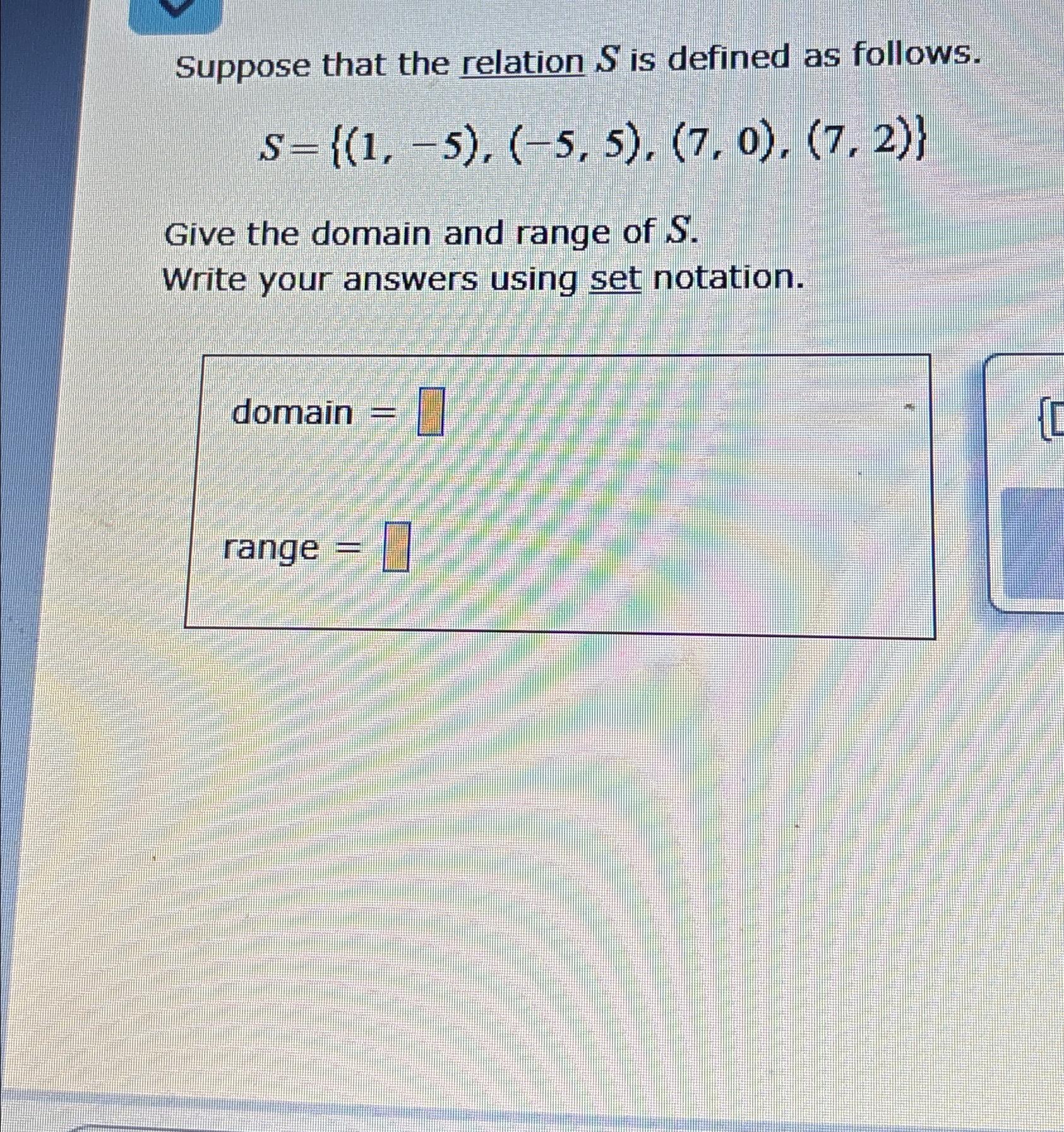 Solved Suppose that the relation S ﻿is defined as | Chegg.com