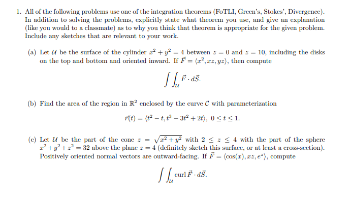 Solved All of the following problems use one of the | Chegg.com
